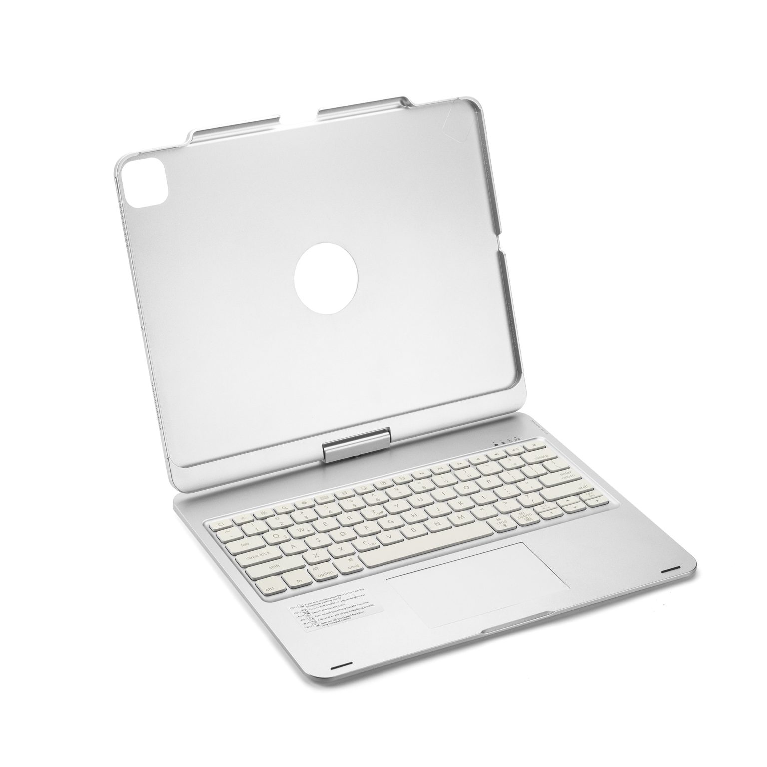 360-degree colorful backlight wireless bluetooth keyboard tablet case ...