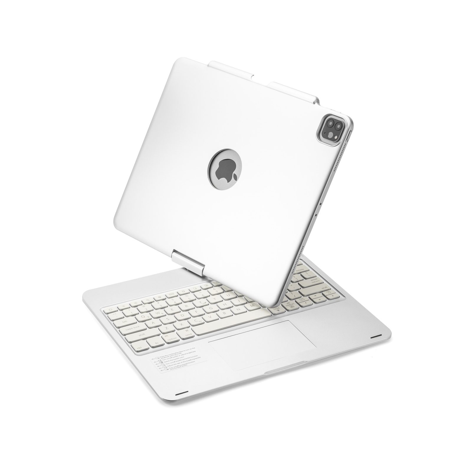 360-degree colorful backlight wireless bluetooth keyboard tablet case ...